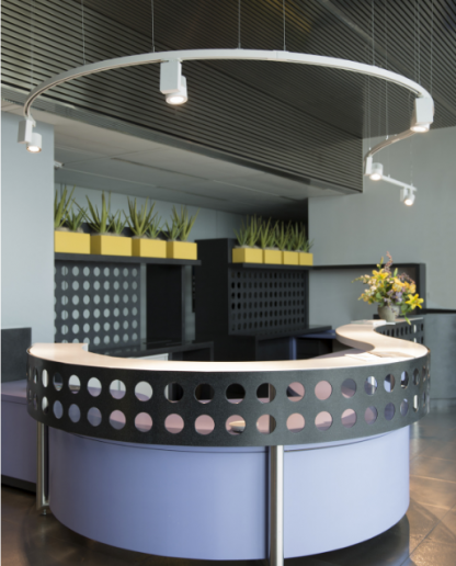 Circular Lighting Track Systems - Luxtron Systems